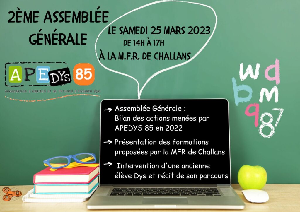 Prochaines rencontres - APEDYS 85